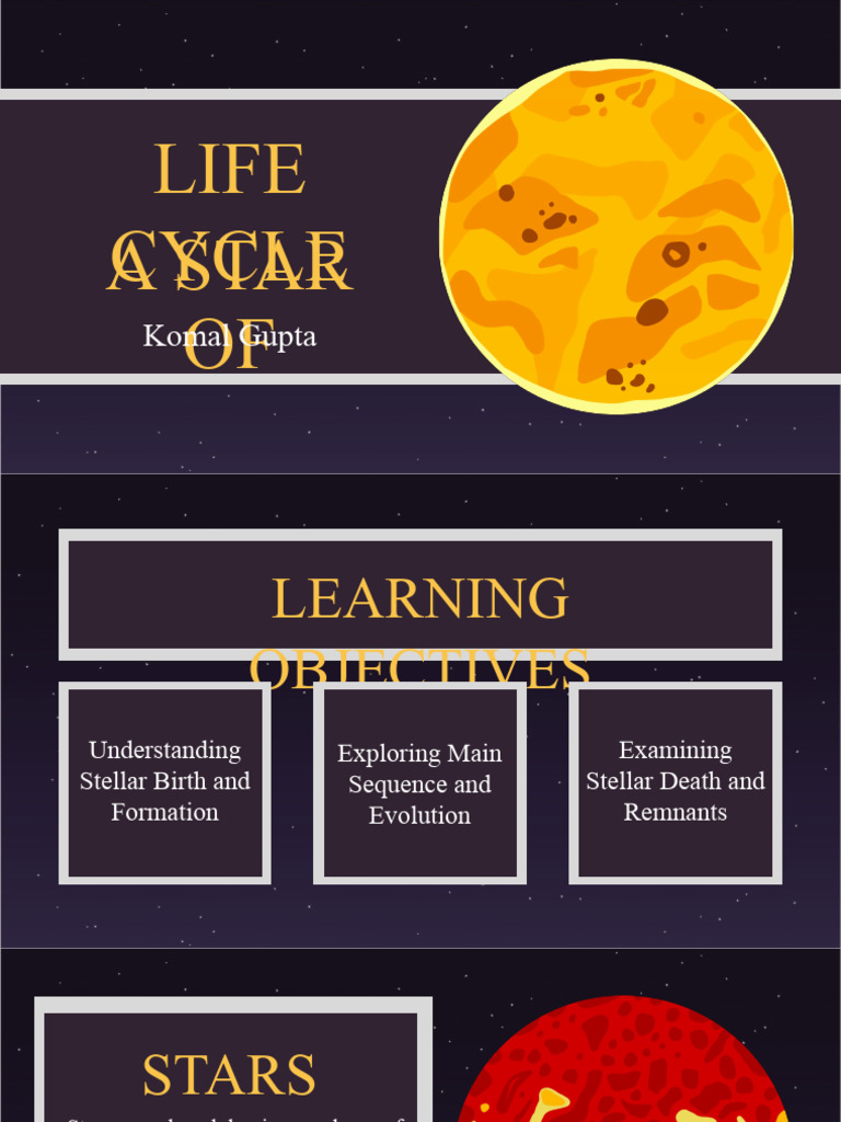 Star Life Cycle Explained: Stages & Evolution | PDF | Stars | Supernova