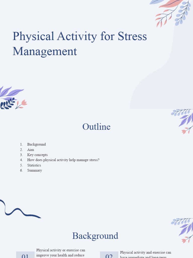 Stress Management and physical activity | PDF | Stress (Biology) | Brain