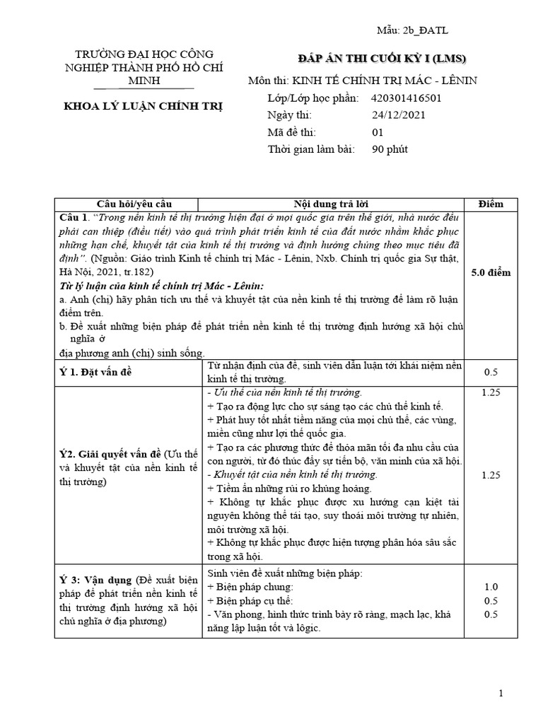 cấu trúc đề thi ktct | PDF