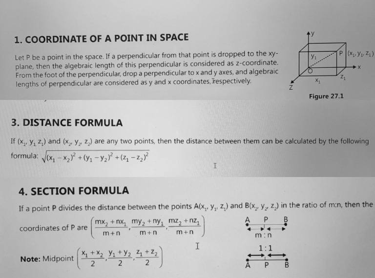 3D Geometry FS | PDF