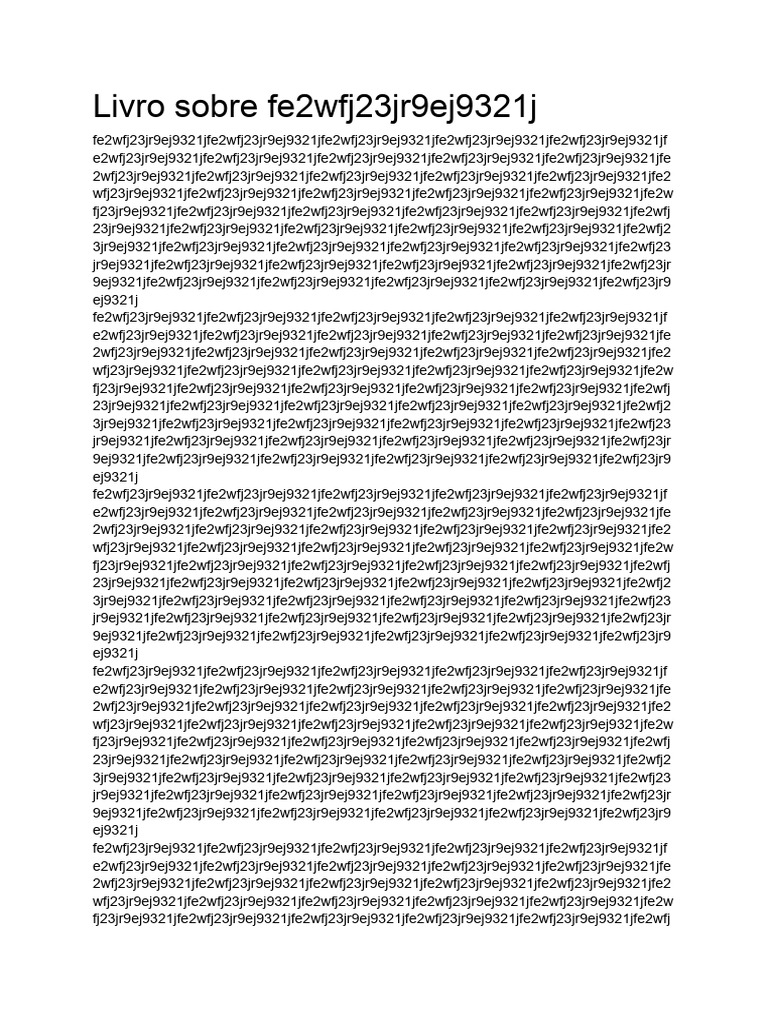 Caracteres Aleatorios o Livro | PDF