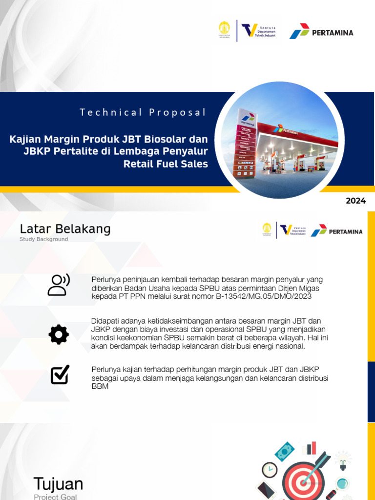 Proposal Teknis Kajian Margin Produk JBT & JBKP | PDF | Teknologi & Rekayasa