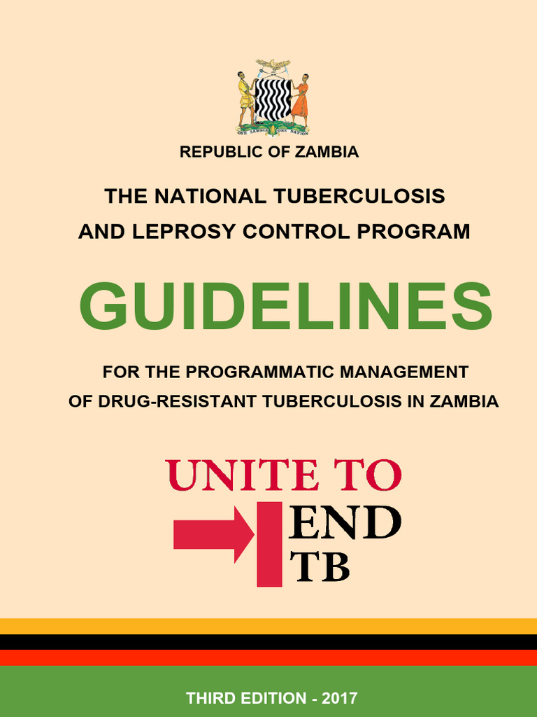 Zambia's DR-TB Management Guide | PDF | Tuberculosis | Patient