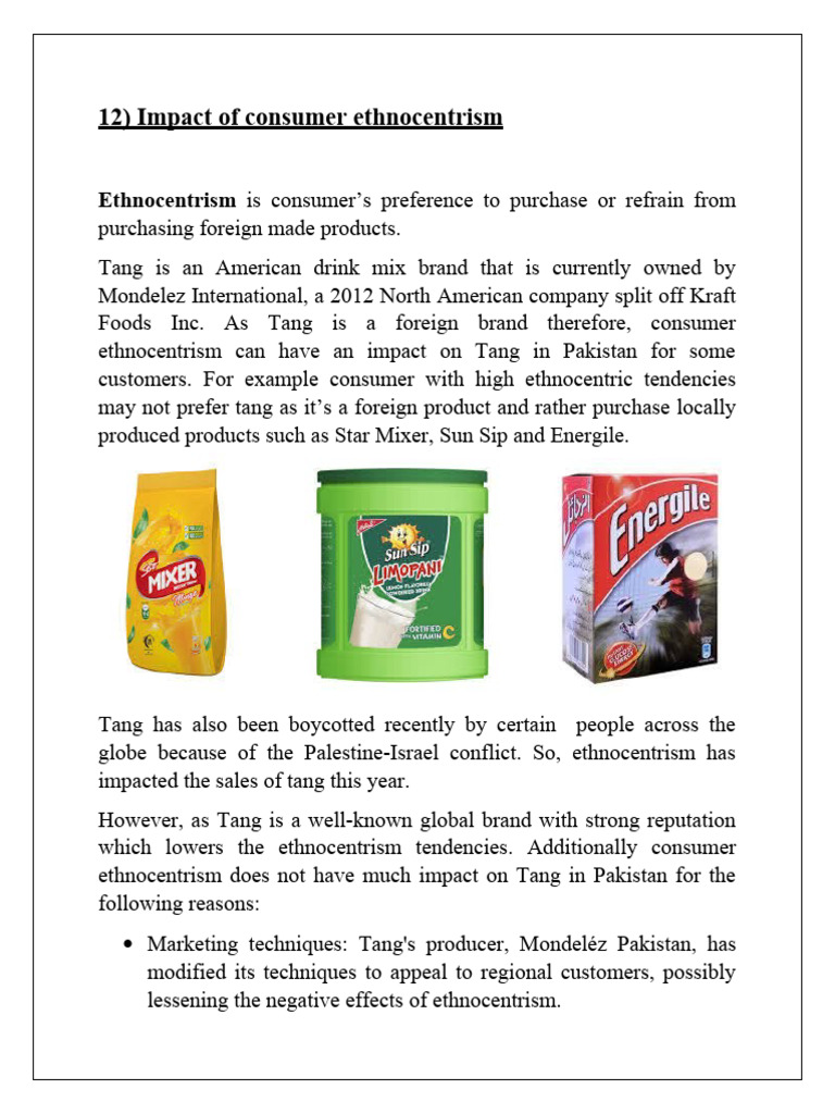 Tang | PDF | Brand | Drink