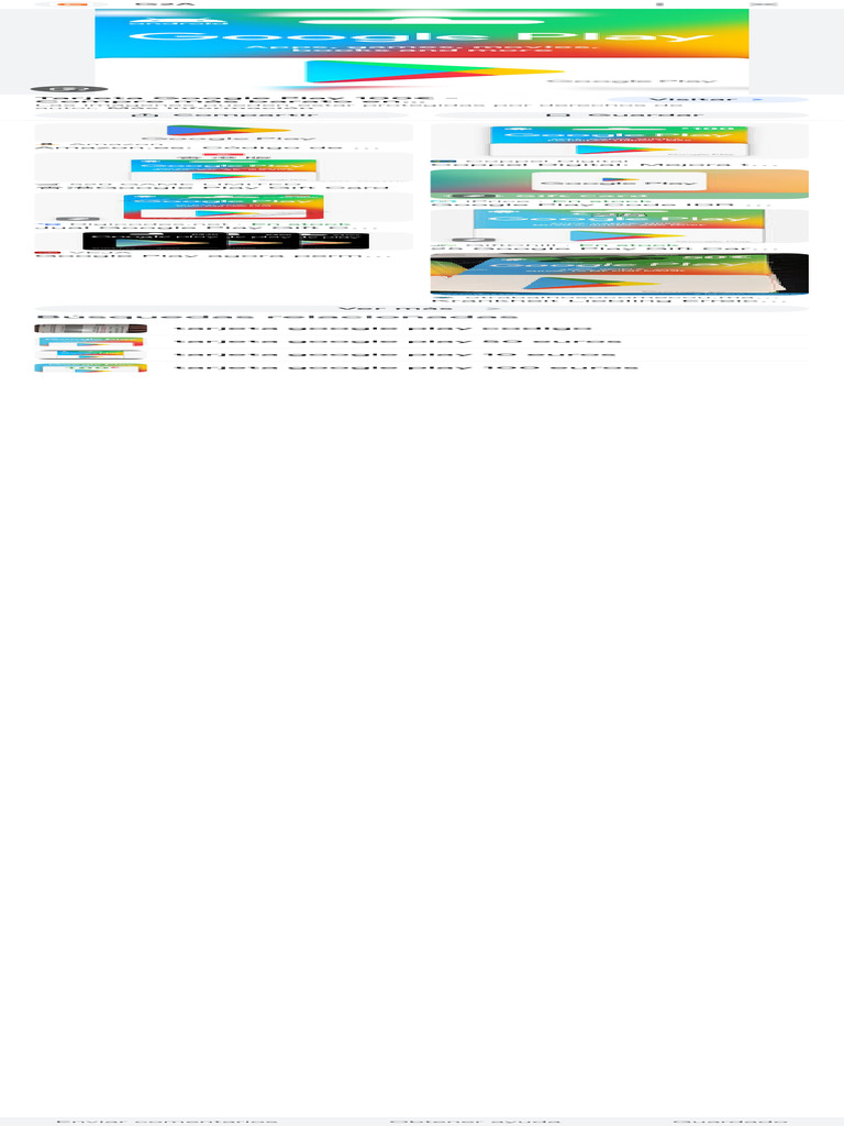 Ofertas en Tarjetas Google Play | PDF