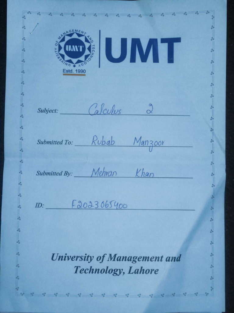 Assignment For 2nd Semester | PDF