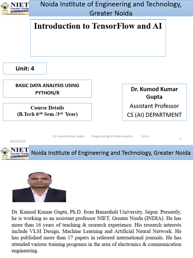 Unit 4 Final PPT Kumod | PDF | Artificial Neural Network | Learning