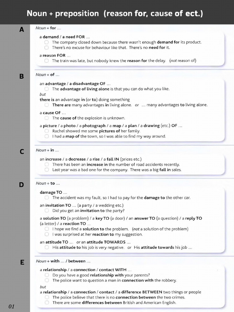 6 Prepositions | PDF
