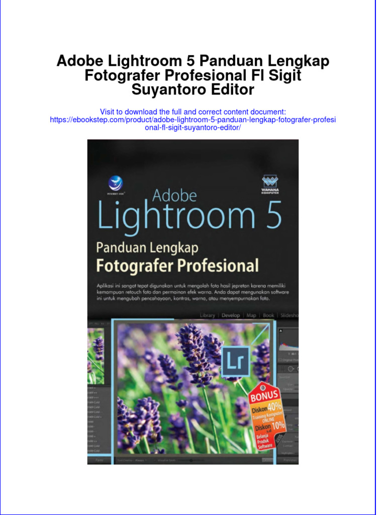 PDF of Adobe Lightroom 5 Panduan Lengkap Fotografer Profesional FL ...