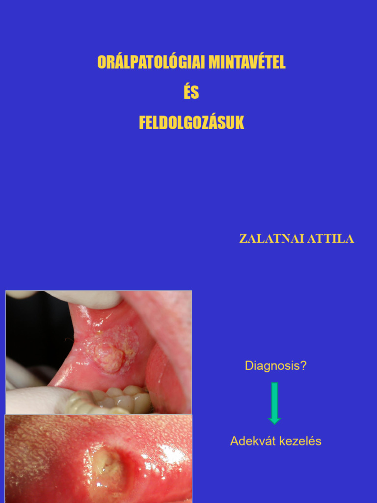 FOK-Oralpat-mintavetel-orofacialis Fejlodesi Rendell - ZA-1 | PDF
