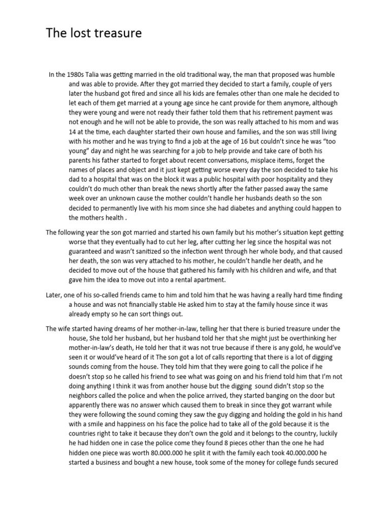 Maha Short Story Word | PDF