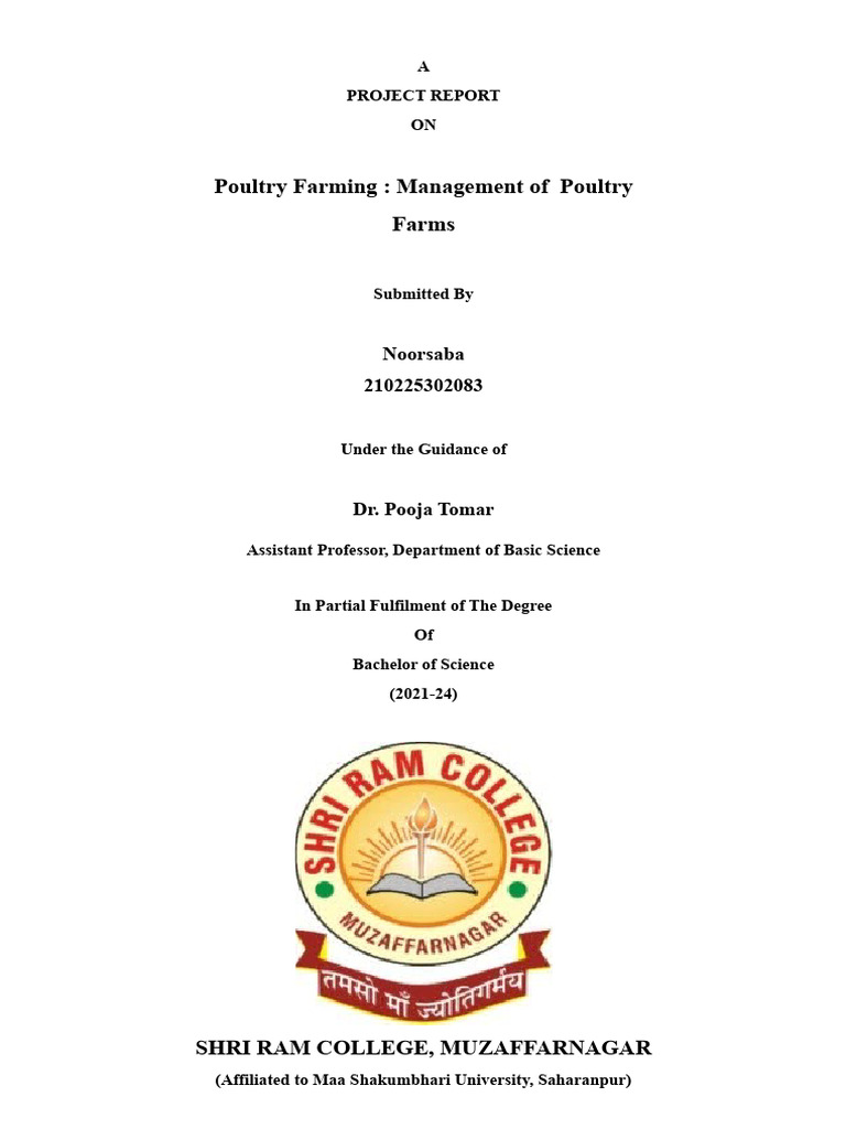 Project Cover Pages | PDF