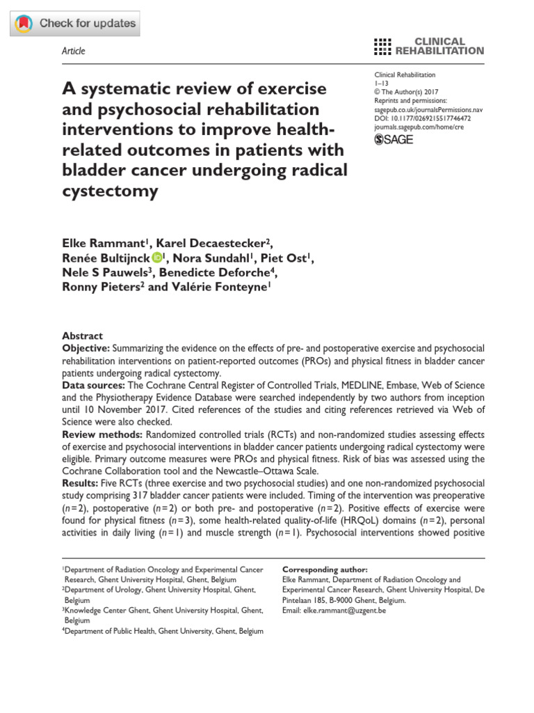 0269215517746472 | PDF | Systematic Review | Physical Therapy