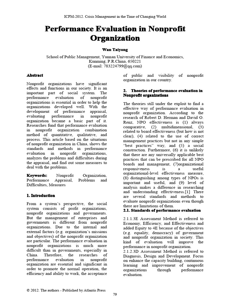 2884 | PDF | Performance Appraisal | Evaluation