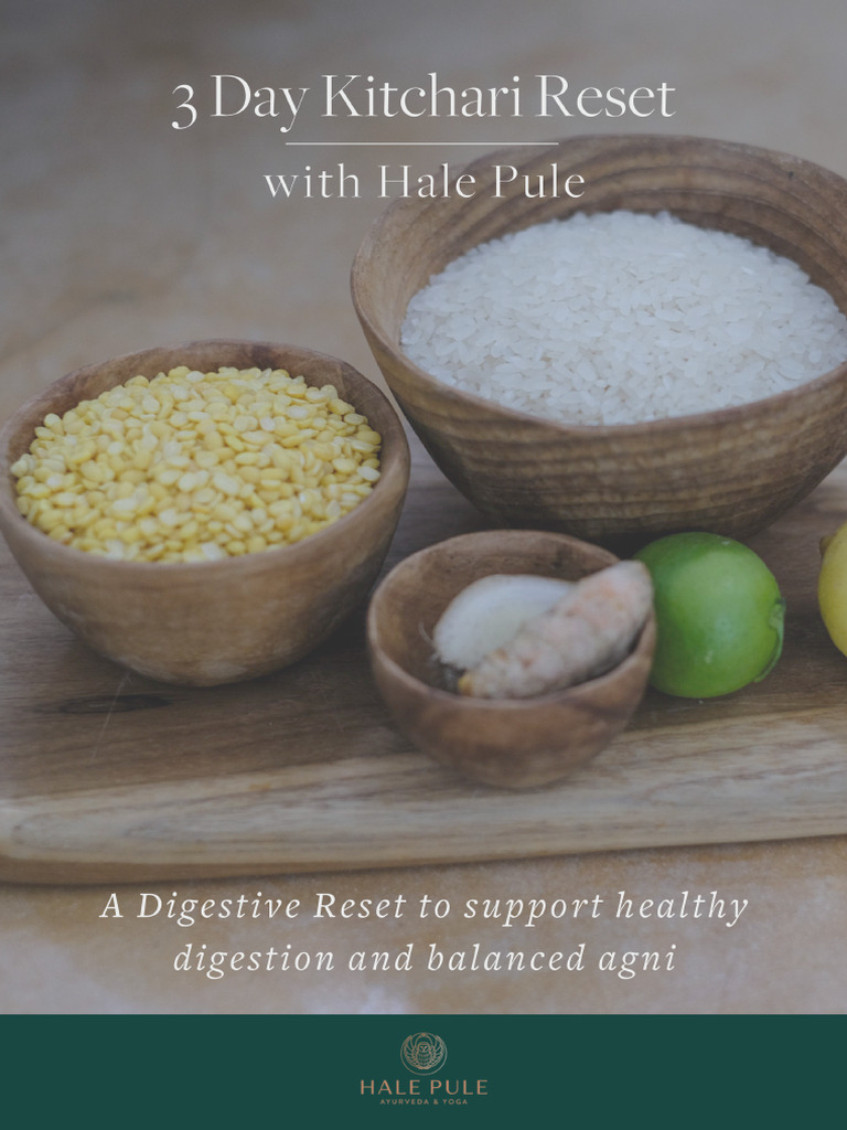 3 Day Kitchari Cleanse | PDF