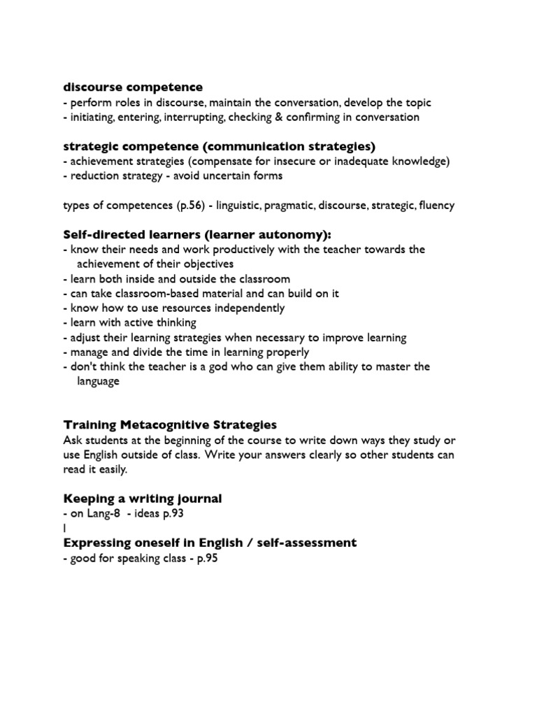 Teaching and Learning in the Language Classroom | PDF | Vocabulary ...