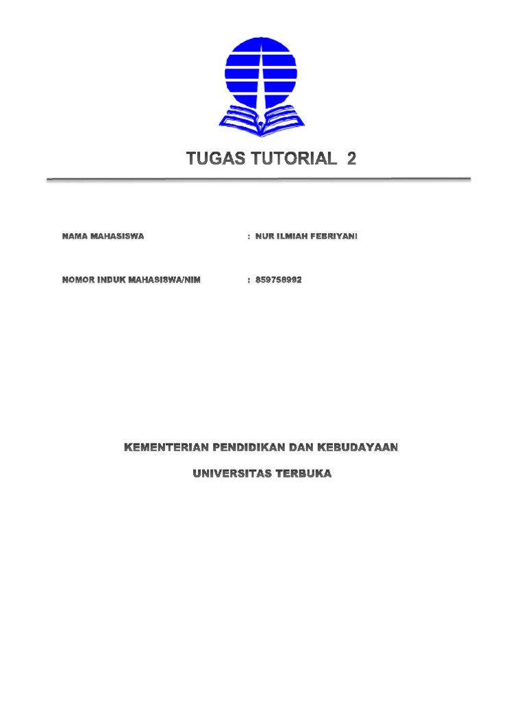 tugas tutorial 2 karya ilmiah | PDF