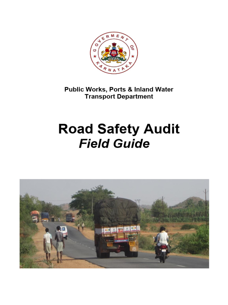 2 0 RoadSafetyAuditFieldGuide | PDF | Audit | Traffic Collision