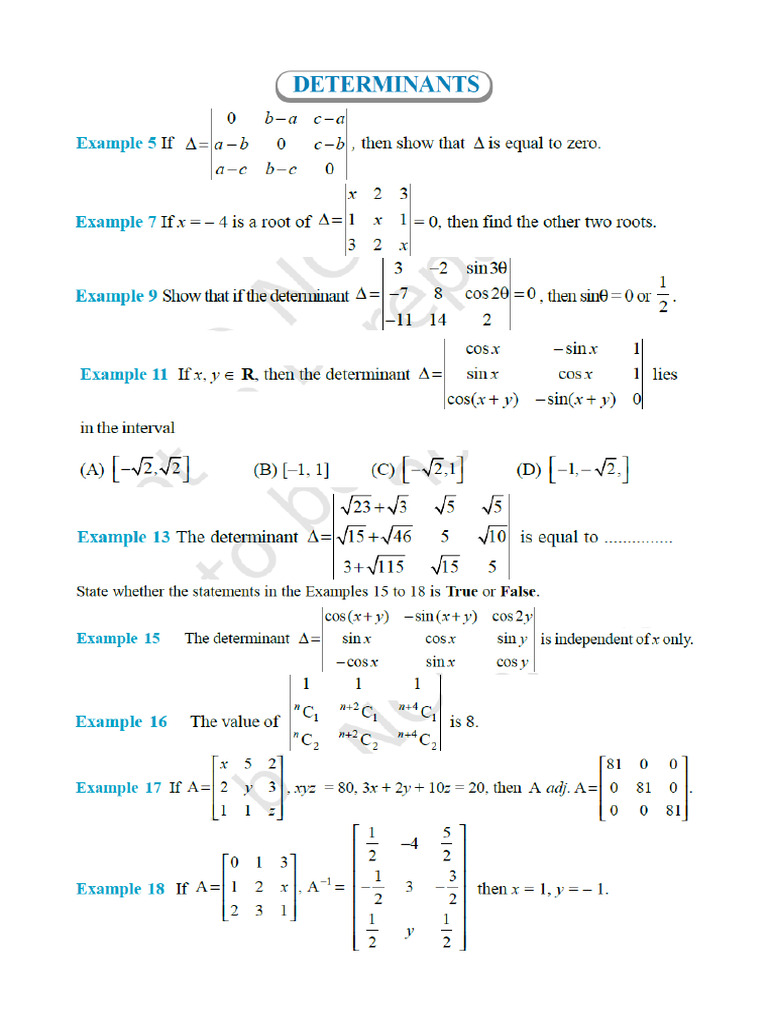 Math Exercise Solutions | PDF