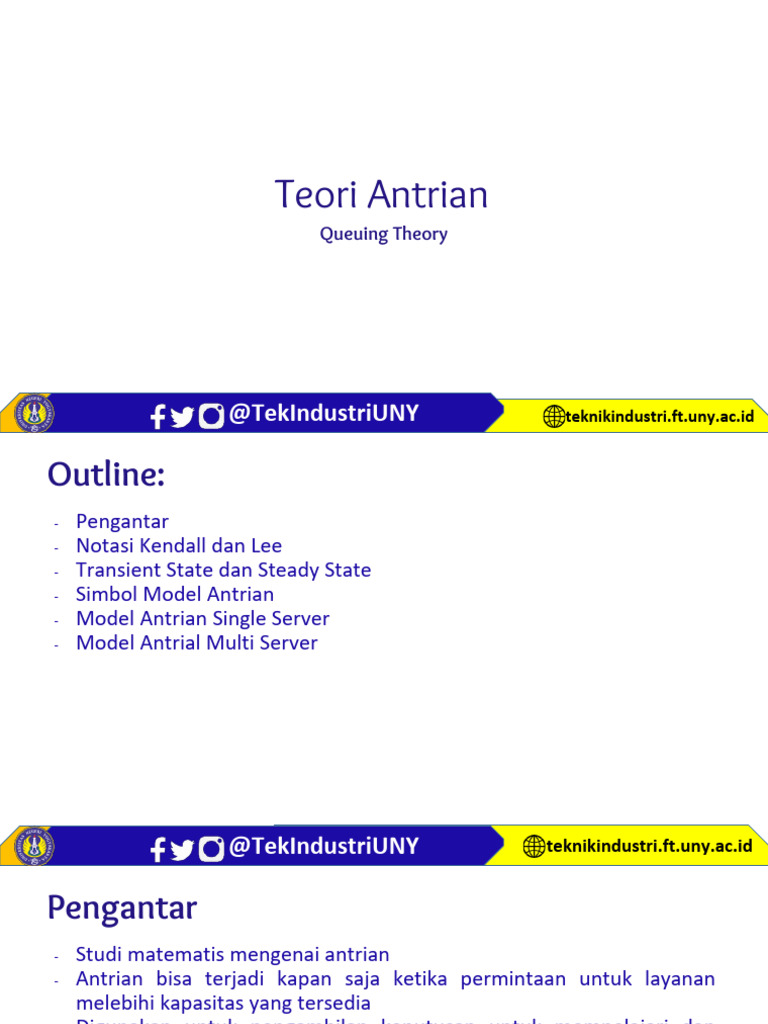 10 Teori Antrian | PDF
