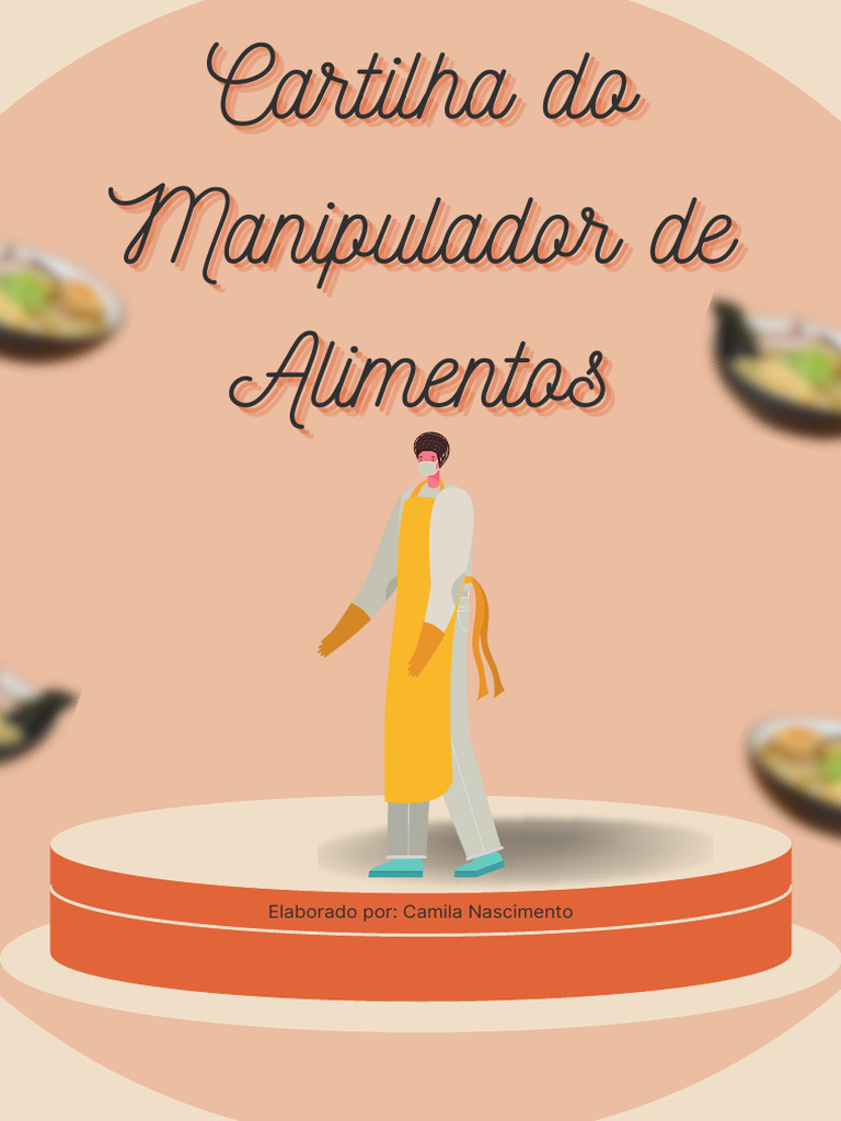 Cartilha Do Manipulador De Alimentos Pdf Alimentos Poluição