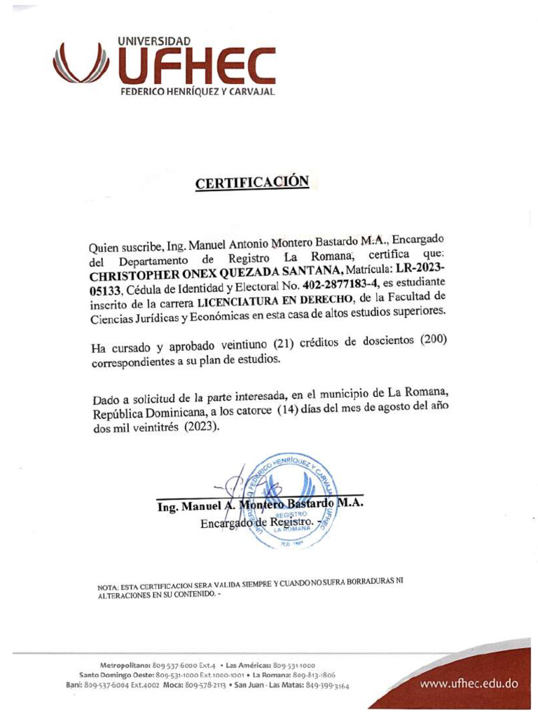 Certifica C I On | PDF