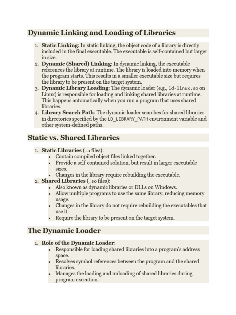 Memory_Management | PDF | Library (Computing) | System Software