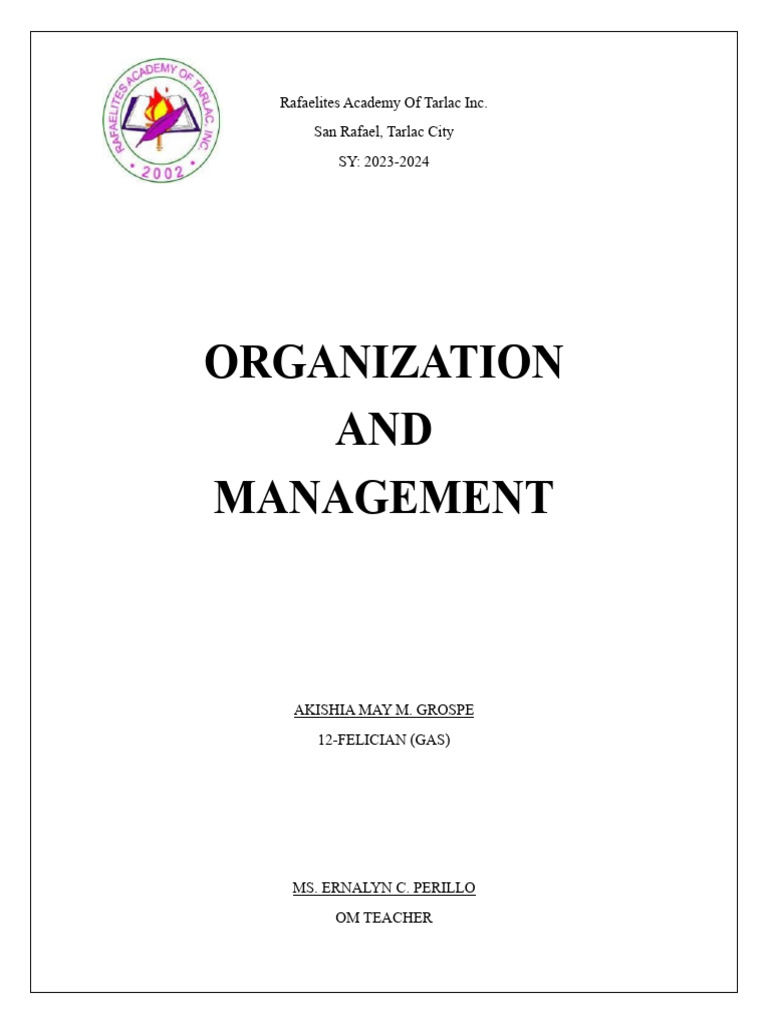 Organization Management | PDF | Efficient Energy Use | Innovation