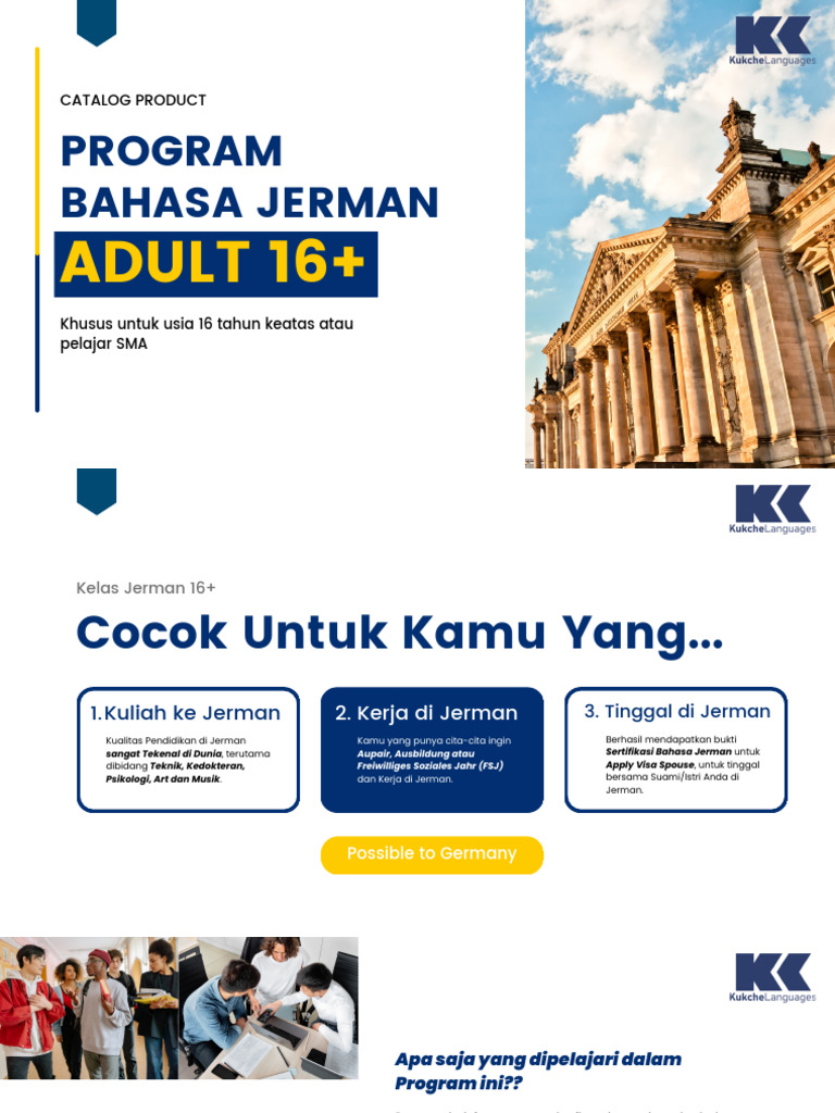 Program Bahasa Jerman 16 | PDF