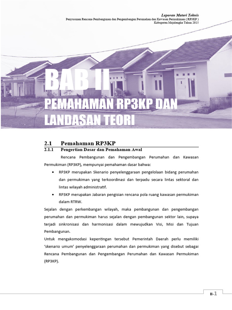 Bab II Pemahaman Tentang RP3KP Dan Landasan Teori | PDF | Sains ...