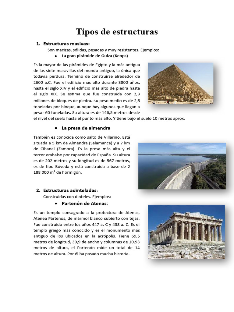Guía de Estructuras Arquitectónicas | PDF