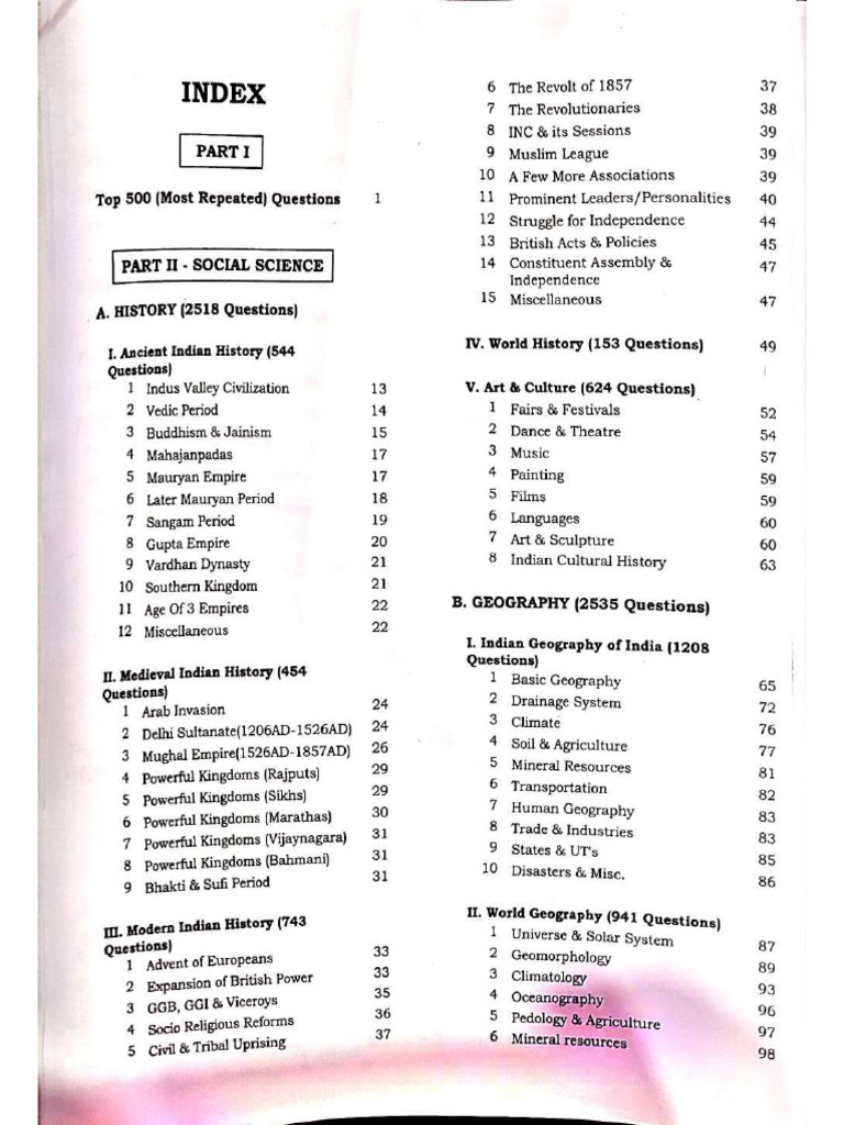 SSC Gs Syllabus | PDF