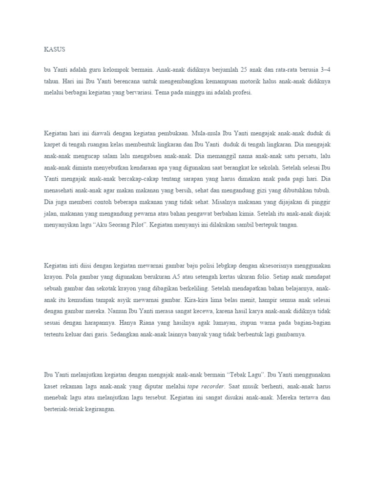 Soal Kasus Bu Yanti | PDF