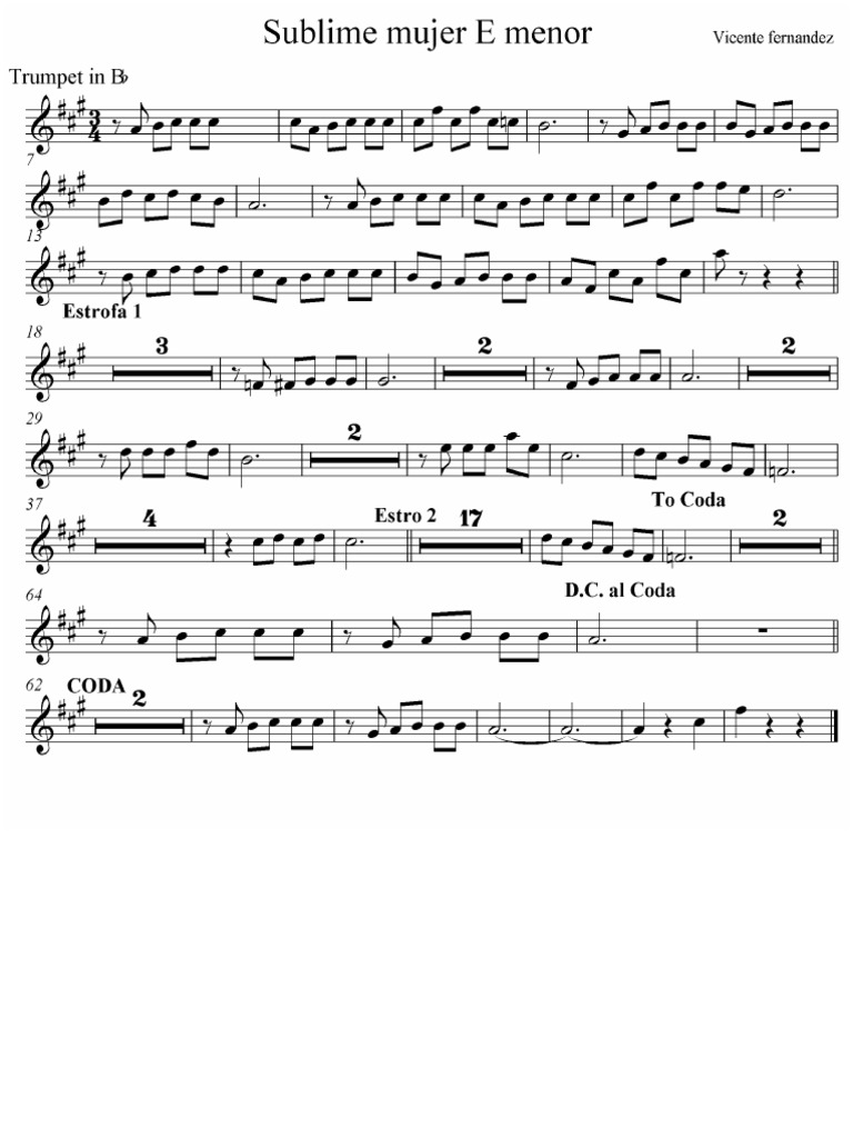 Sublime Mujer en E Menor | PDF