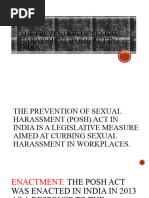 POSH Committee Guidelines | PDF