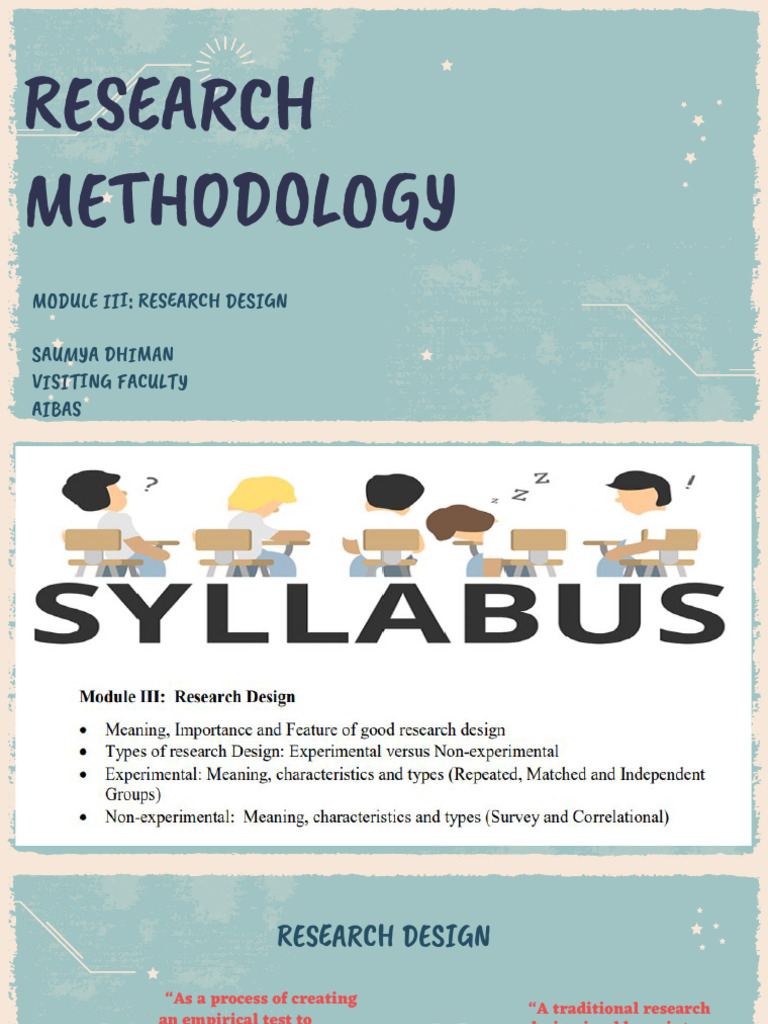 Module III | Download Free PDF | Survey Methodology | Experiment Module III | Download Free PDF | Survey Methodology | Experiment