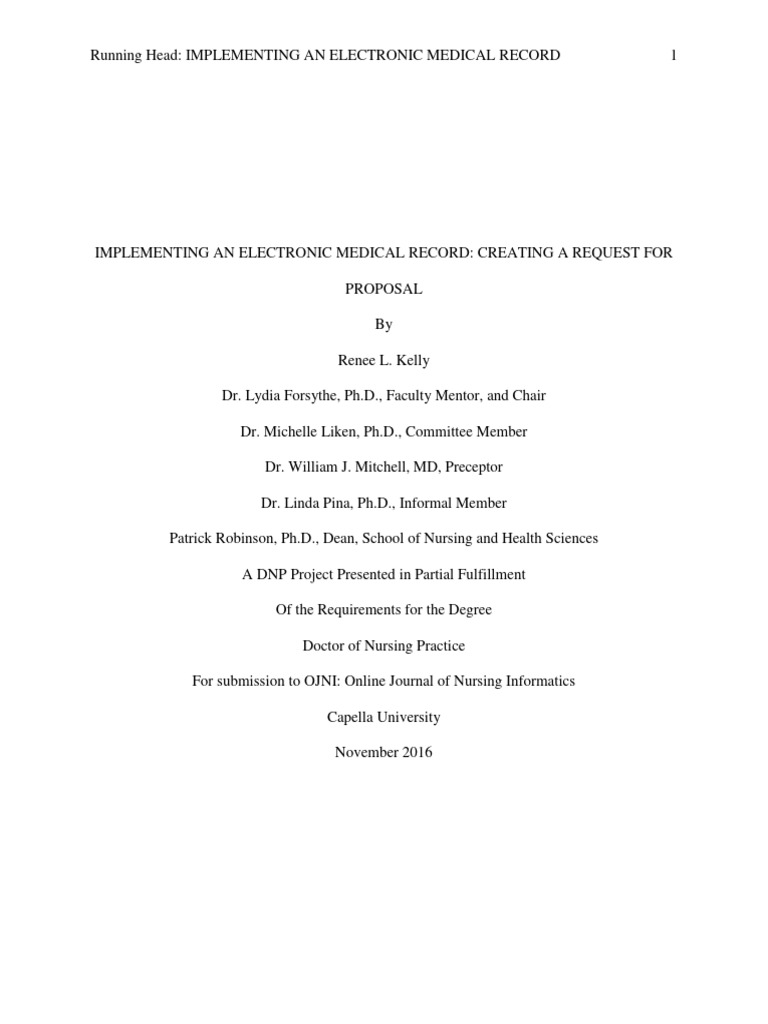 DNPManuscript Kelly | PDF | Electronic Health Record | Medical Record