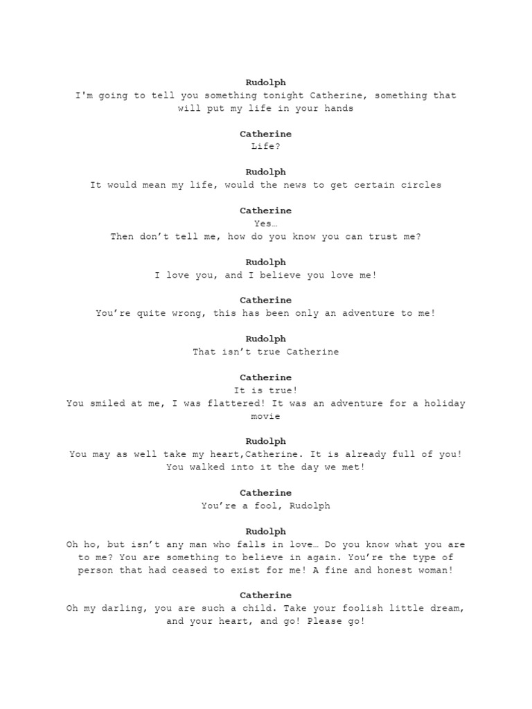 Dangerously Yours Script | PDF | Mystery, Thriller & Crime Fiction | Poetry