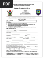 2025 NIT Application Form | PDF | Educational Stages
