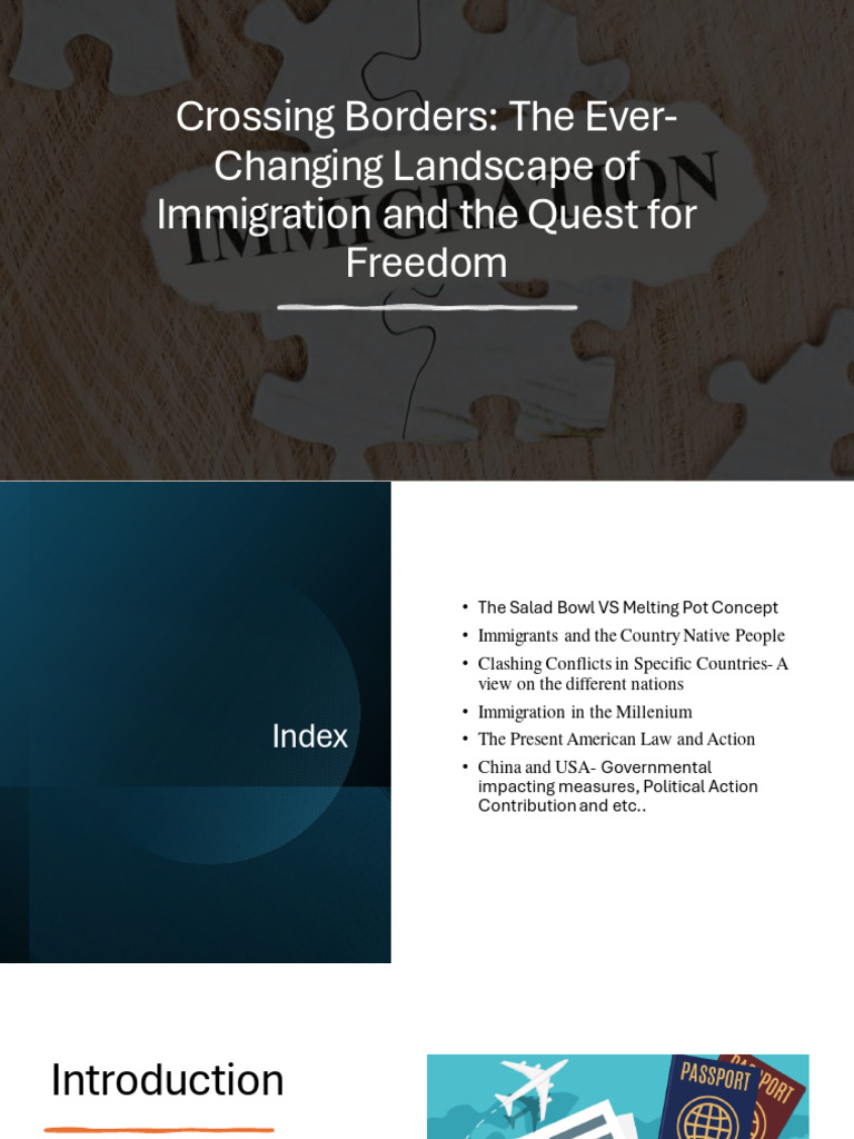 Immigration: Salad Bowl vs Melting Pot | PDF | Multiculturalism ...