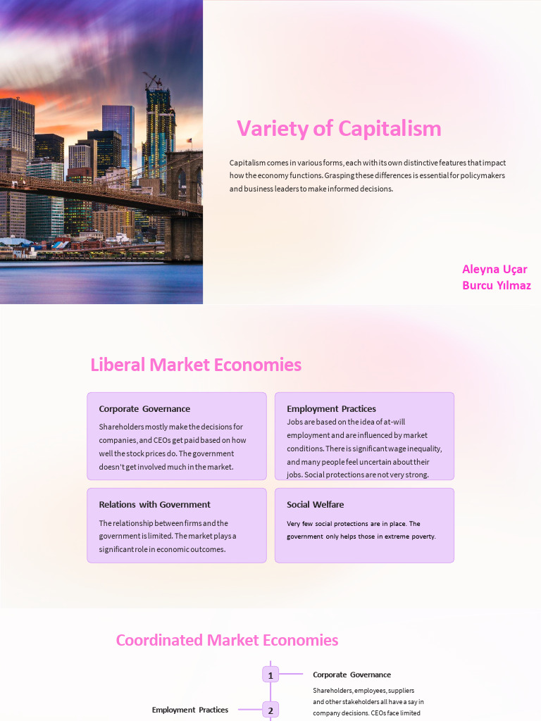 Variety of Capitalism | PDF | Employment | Capitalism