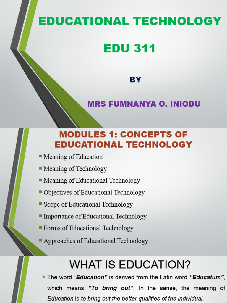 Edtech Student | PDF | Communication | Educational Technology