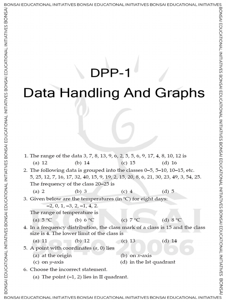 Dpp1 1 Pdf Cartesian Coordinate System Chart
