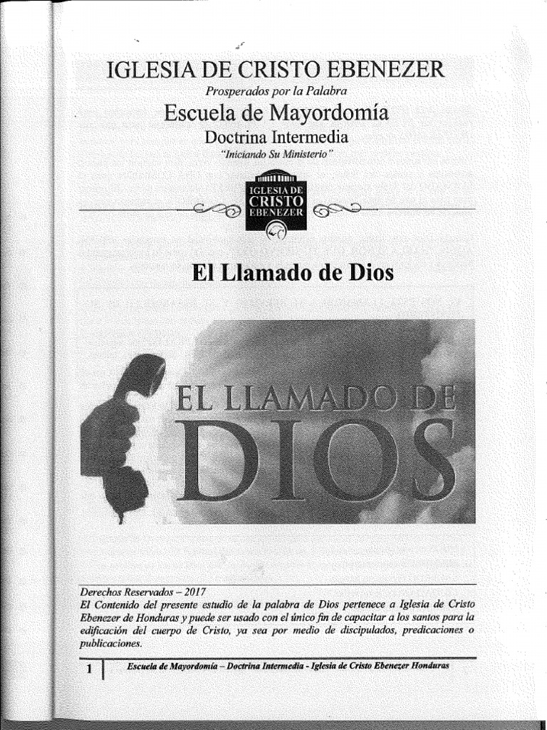 El Llamado de Dios | PDF