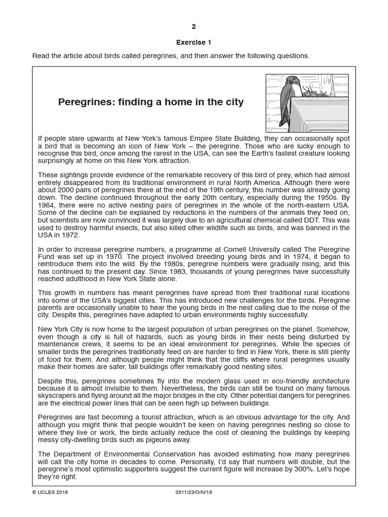 Practice for IGCSE Exam | PDF | Galápagos Islands | Birds