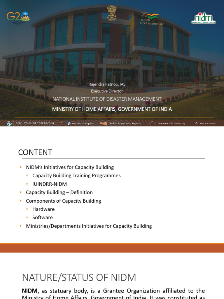 ED_NIDM | PDF | Disaster Risk Reduction | Educational Technology