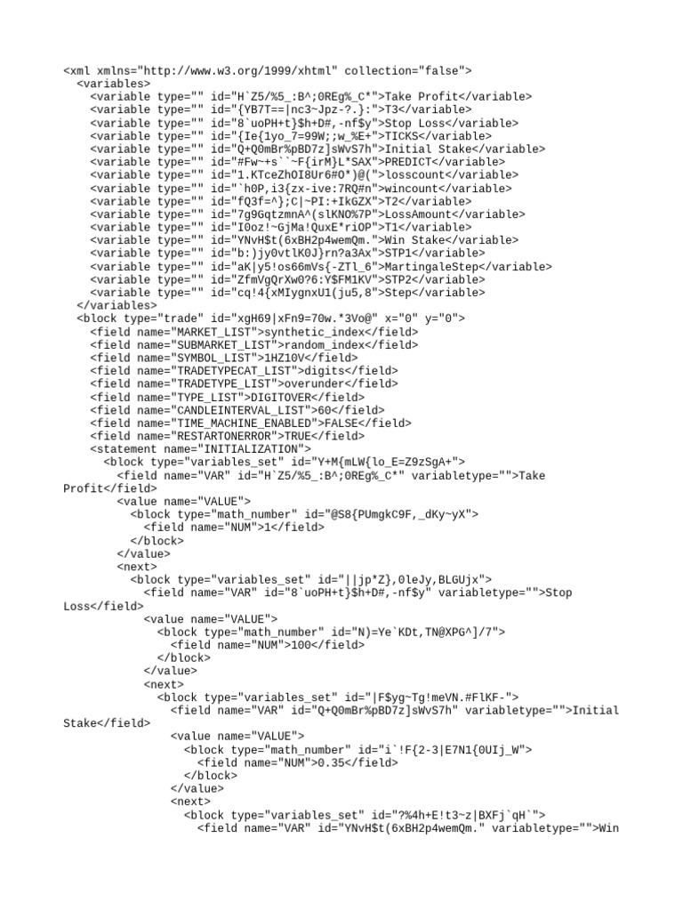 Binary Bot Split Martingale | PDF | Teaching Methods & Materials | Technology & Engineering