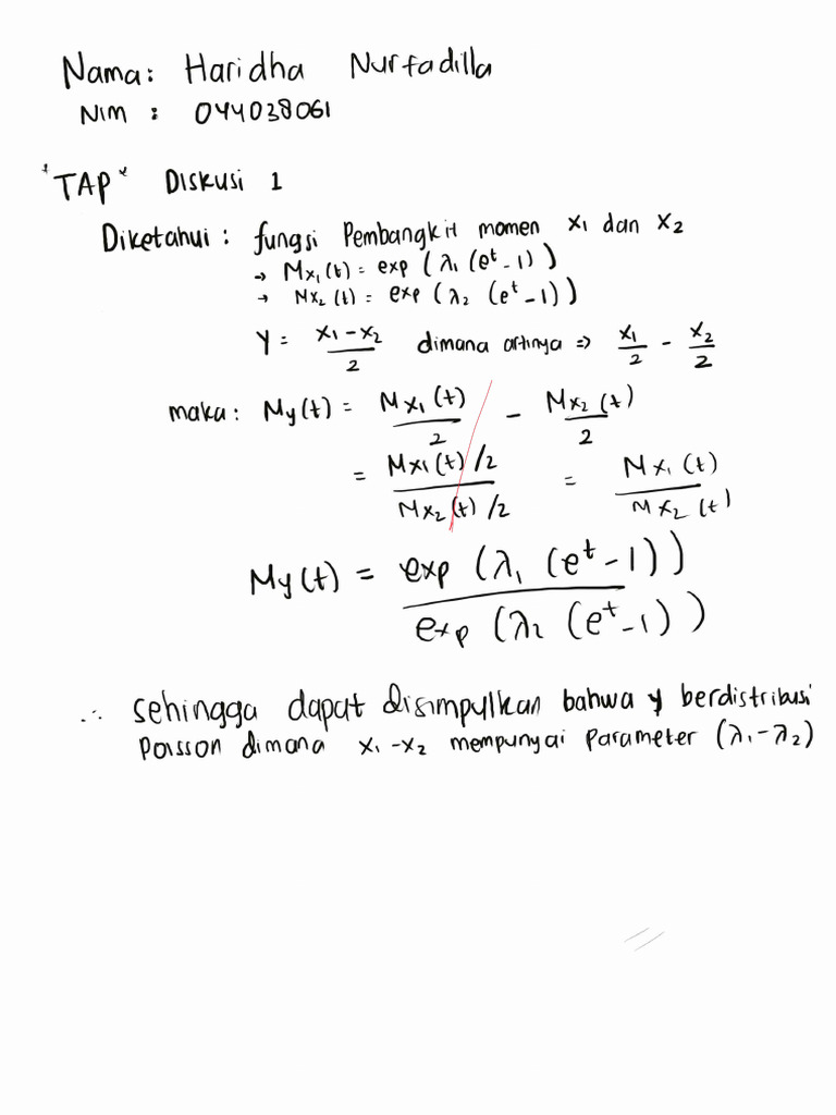 Sesi 1 Haridha N TAP | PDF