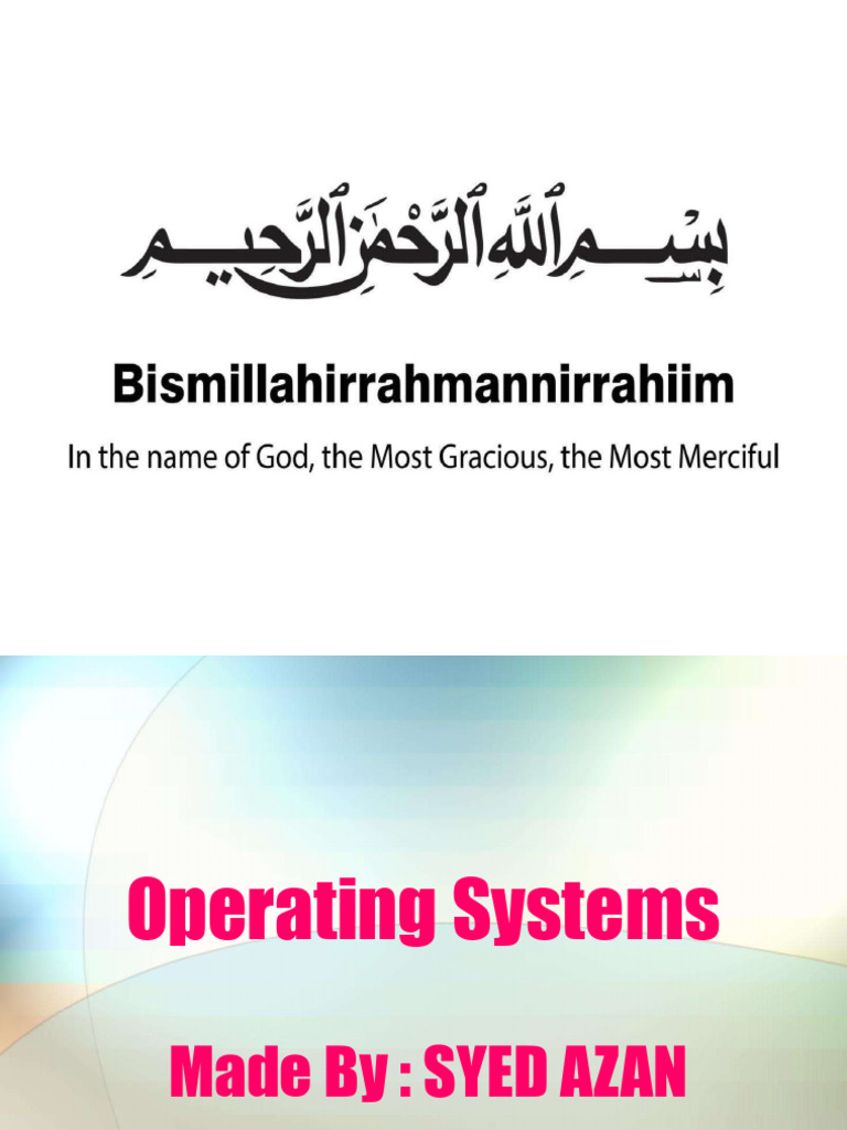 Operating Systems | PDF | Operating System | Mac Os Operating Systems | PDF | Operating System | Mac Os