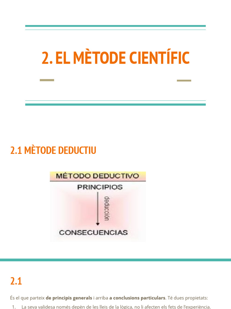 El Mètode Científic | PDF
